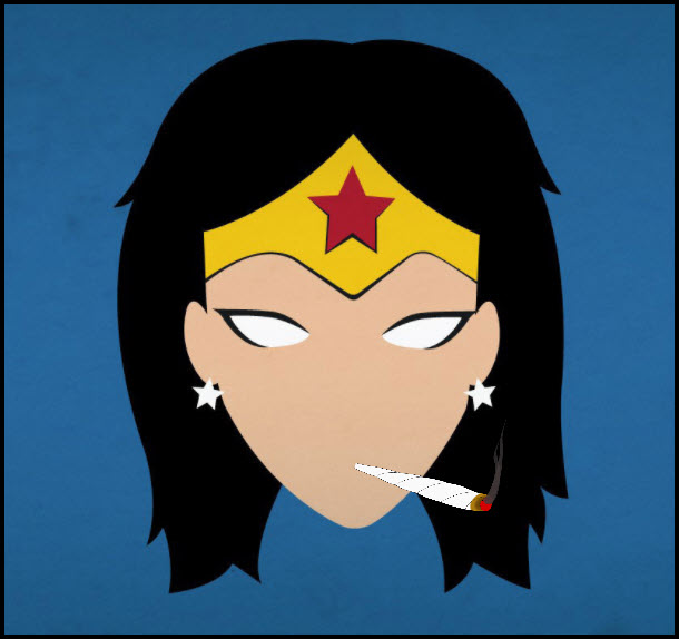 The Wonder Woman Cannabis Strain - Get as High as an Invisible Jet!