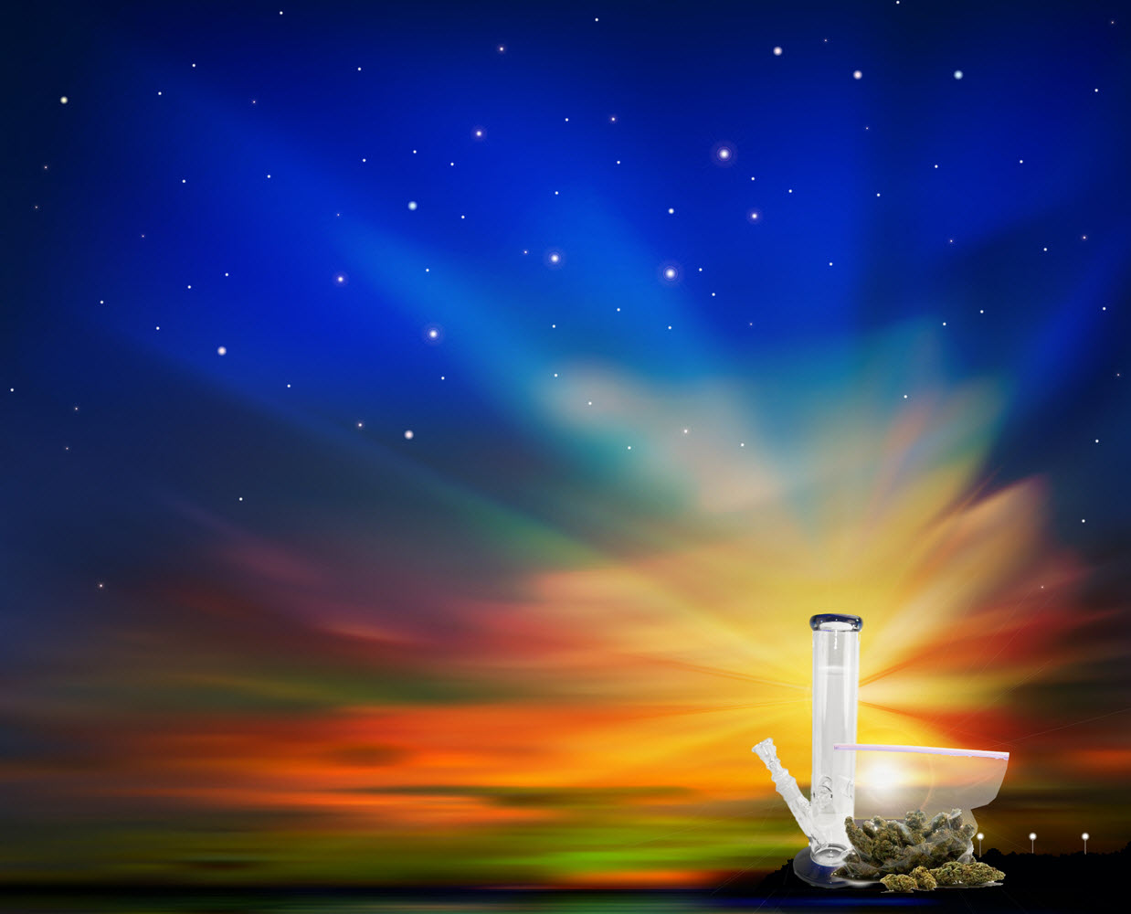 The Sunset Blue Cannabis Strain - When You Need Deep Relaxation