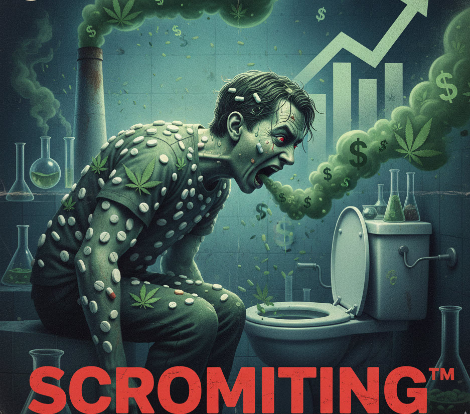 Scromiting: The Latest Cannabis Scare Tactic From Big Pharma's Playbook