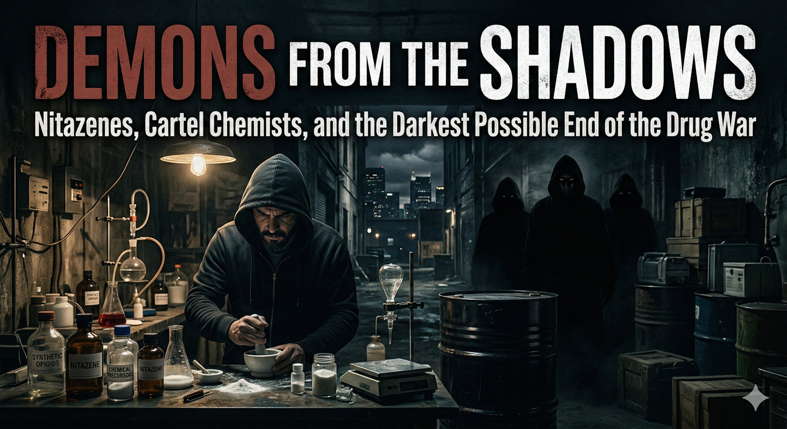 DEMONS FROM THE SHADOWS – Nitazenes, Cartel Chemists, and the Darkest ...