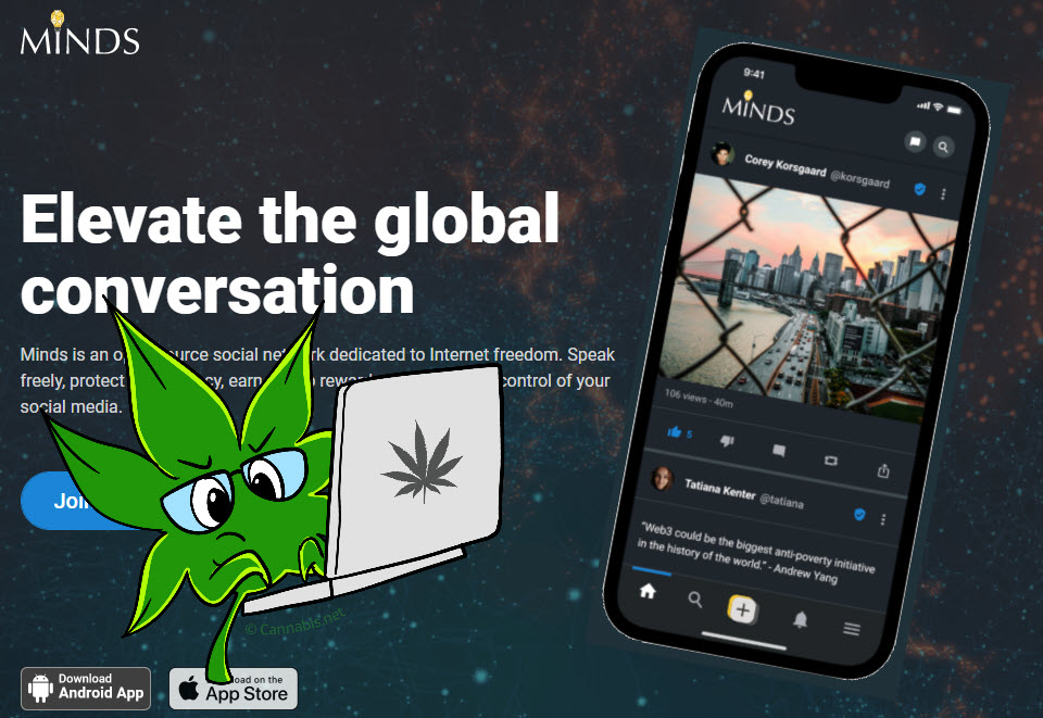 Should the Cannabis Industry Move Over to the Minds Social Media ...
