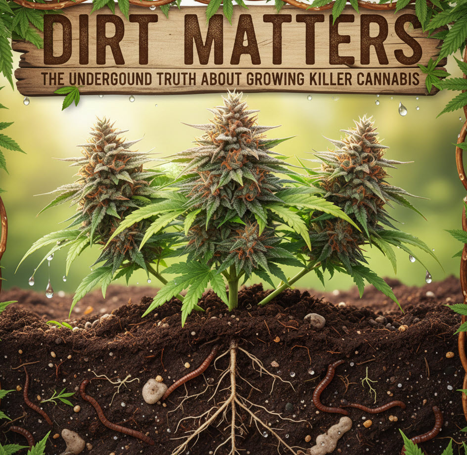 Dirt Matters: The Underground Truth About Growing Killer Cannabis - 420 Dating - Blazr App