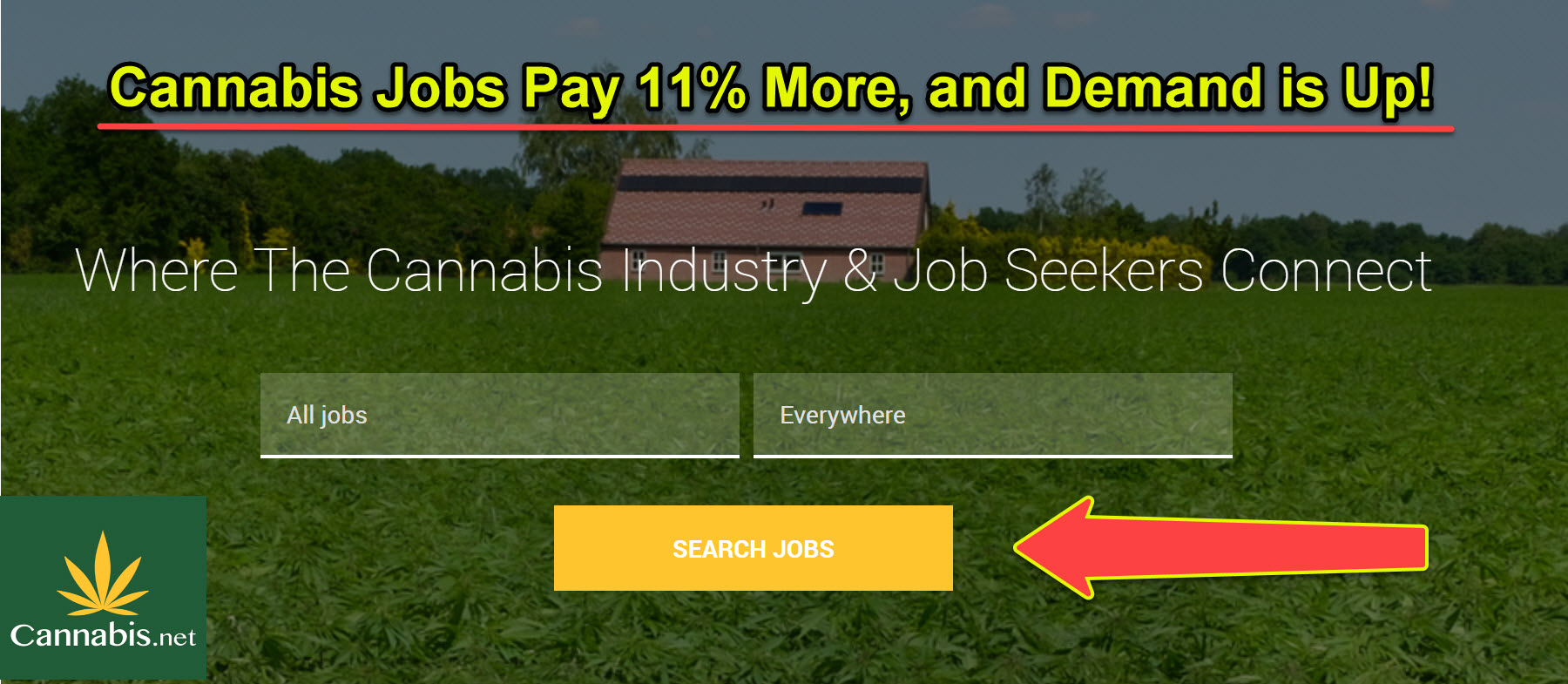 Cannabis Job Openings Pay 11% More Than Similar Jobs - Demand is Surging!