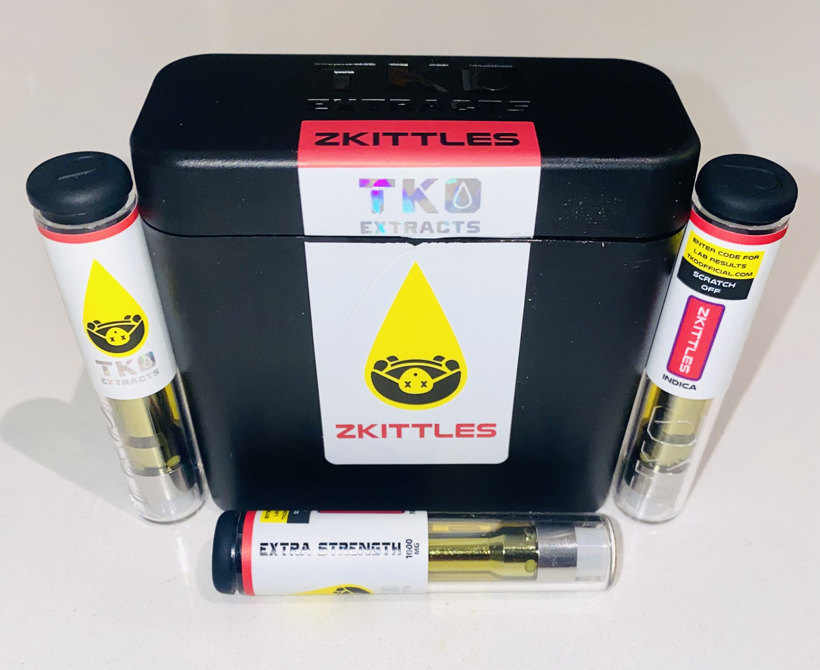 Tko 1 gram cart - Zkittlez (indica) | Concentrate | Healthgreens